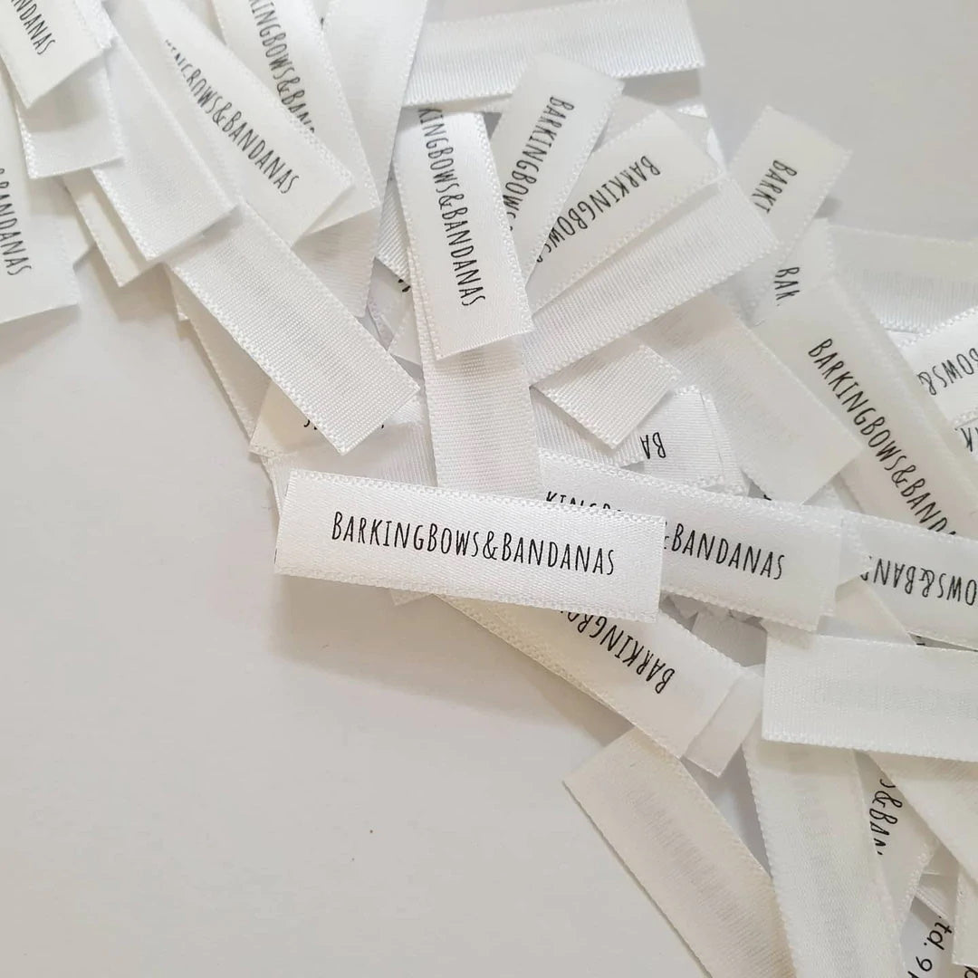 Workroom Labels by Shelley & Co. - Custom Fabric Labels for Clothing